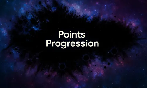 Points Progression - galaxy